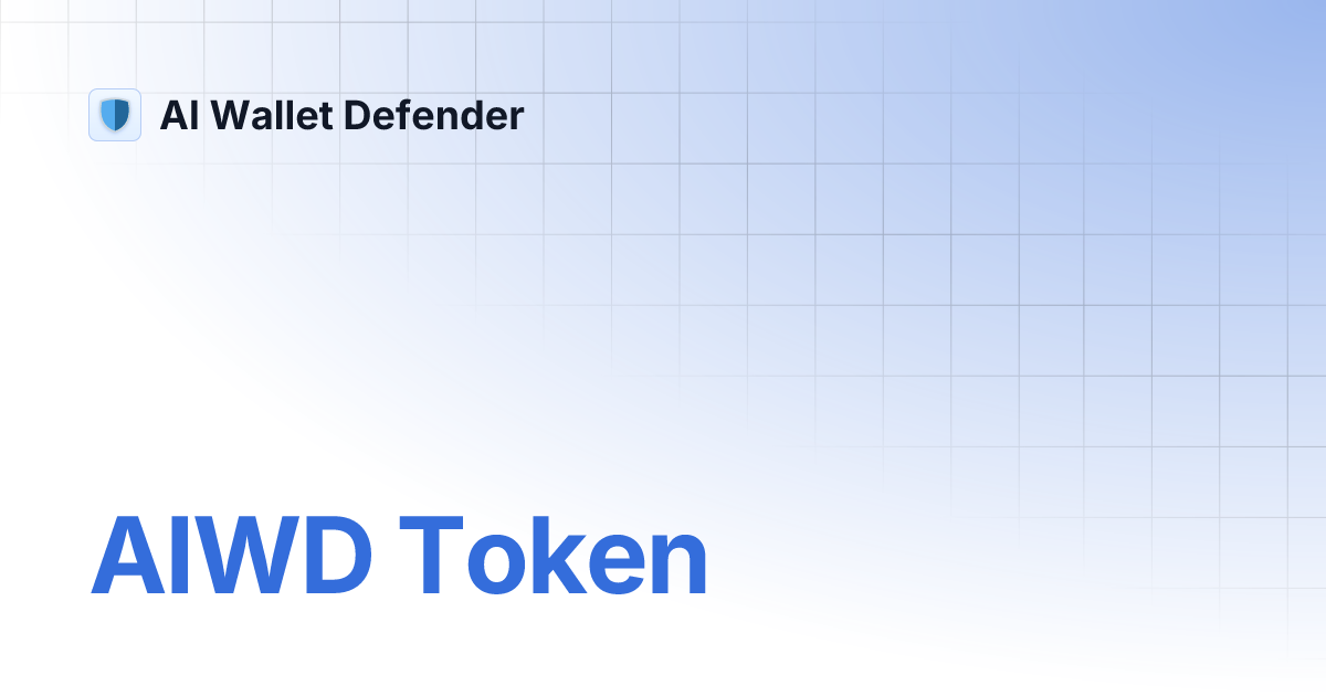 AIWD Token | AI Wallet Defender